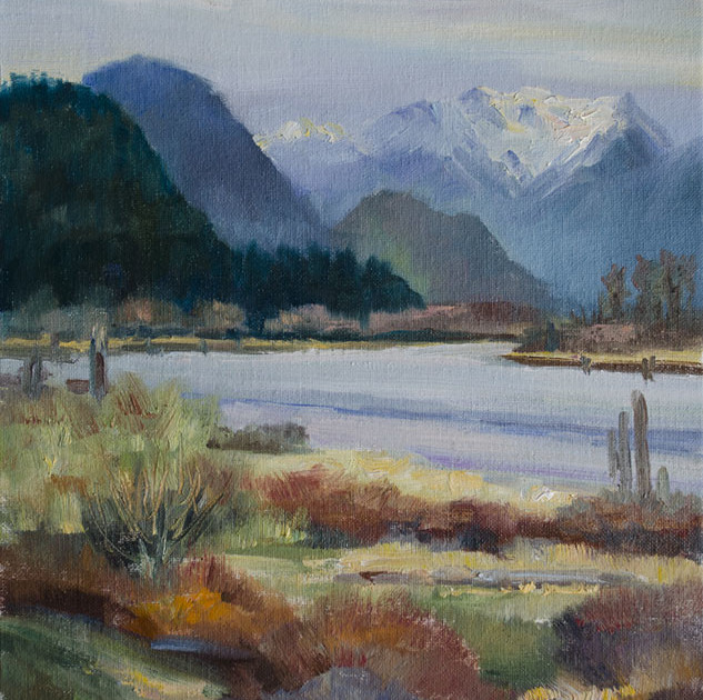 Denise Maxwell plein air and studio painter in Port Coquitlam, BC